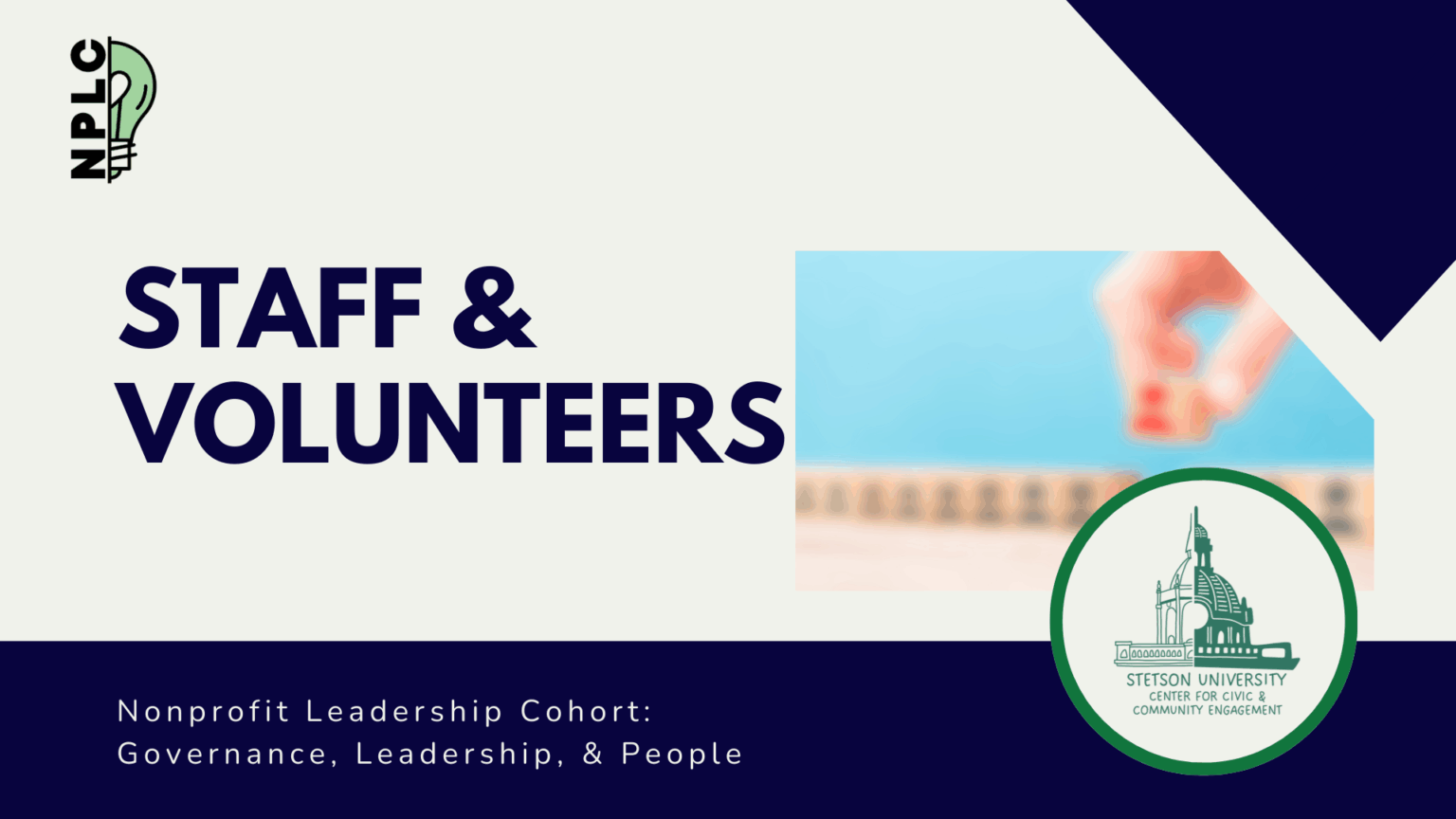 Non Profit Leadership Cohort: Governance and People – Week 3: Staff and ...