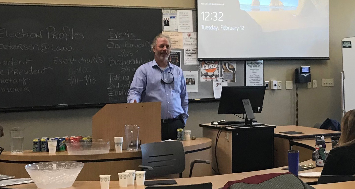 Stetson Law alumnus Andy Zodrow presents on paths to careers in ...