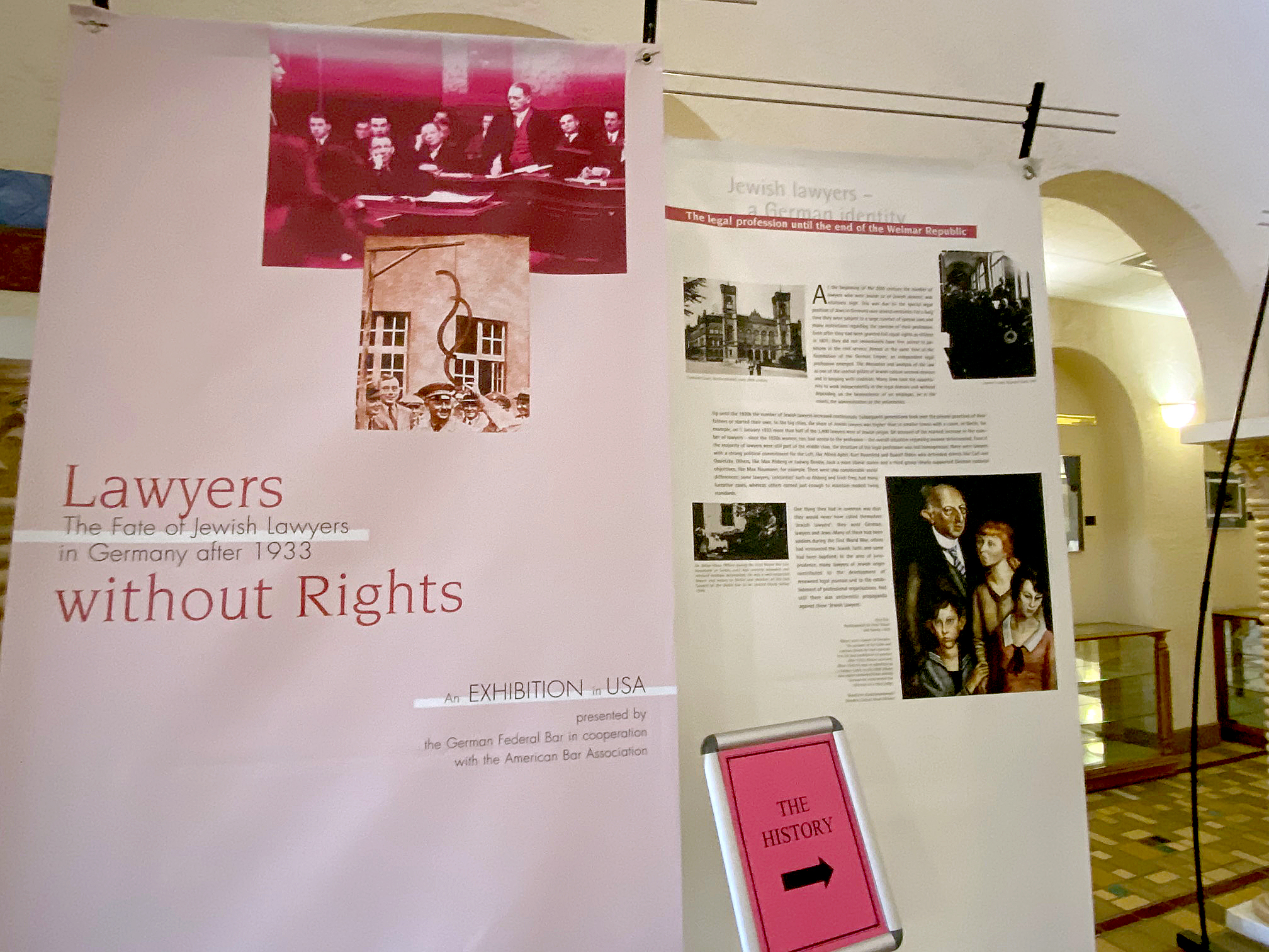 Lawyers Without Rights on display in Law Library