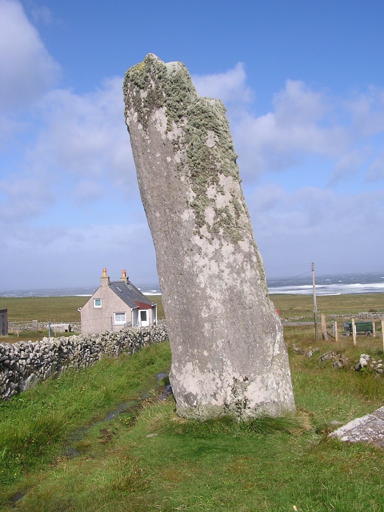Clach an Truiseil (Trushal Stone), Ballantrushal, Isle of Lewis, Outer ...