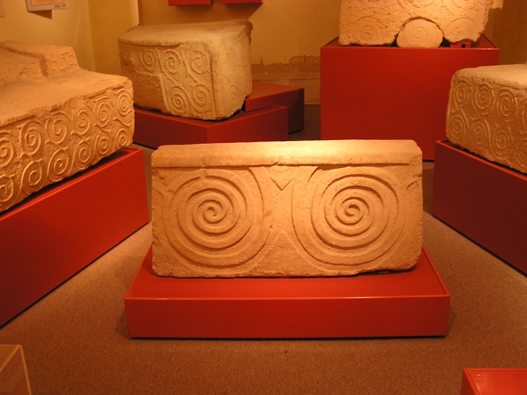 Spiral Motif, National Museum of Archaeology in Valletta, Malta ...