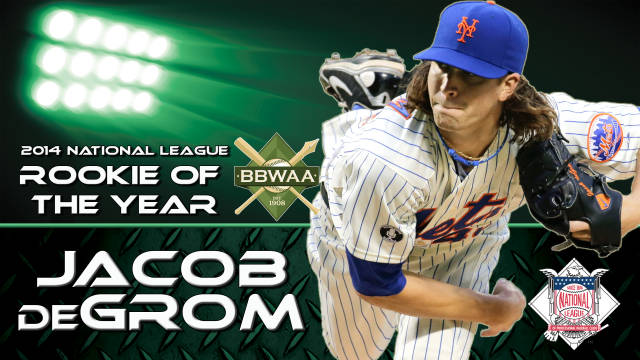 Former Hatter Jacob deGrom NL Rookie of the Year! - Stetson Today