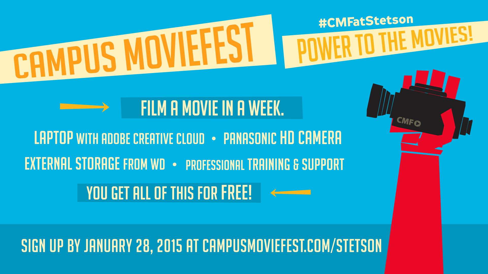 Campus MovieFest returns to Stetson Feb. 7 - Stetson Today