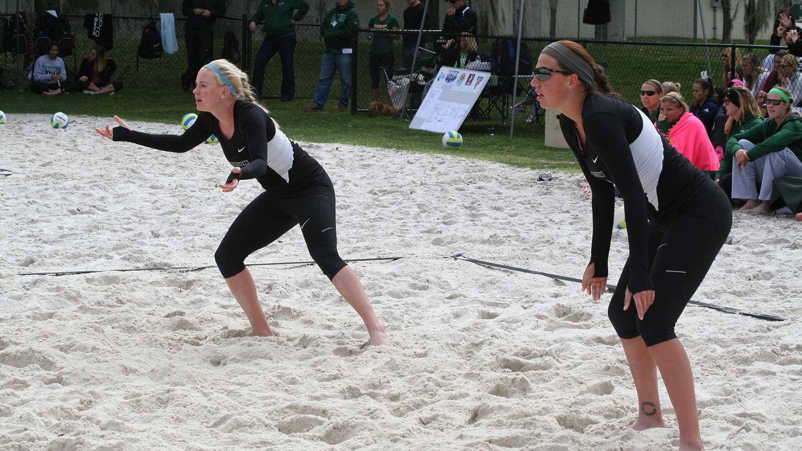 Lind, Rygh Named A-Sun Sand Volleyball Pair of the Week - Stetson Today