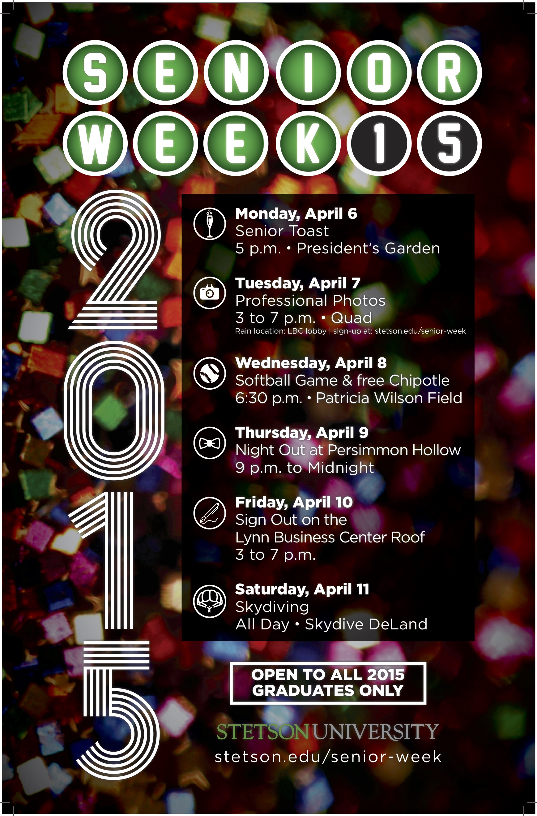 Stetson Senior Week 2015 - Stetson Today