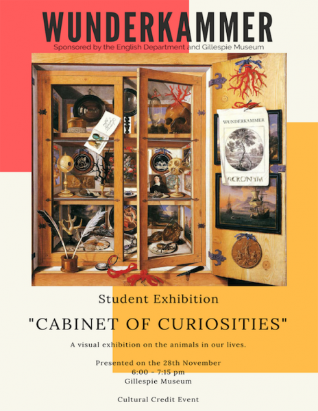 Wunderkammer: Cabinets of Wonder at Gillespie Museum - Stetson Today