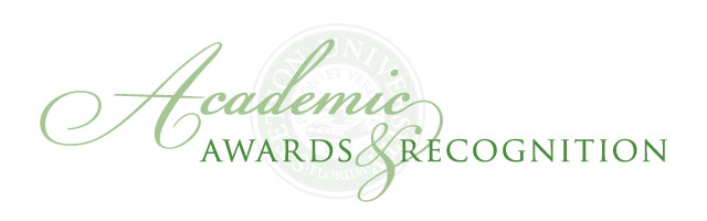 Academic Awards and Recognition Ceremony Highlights Student and Faculty ...