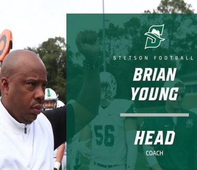 Brian Young Selected as Stetson Football Coach - Stetson Today