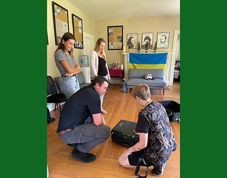 Two of Stetson’s Ukrainian Students Receive The Gift of Power from ...